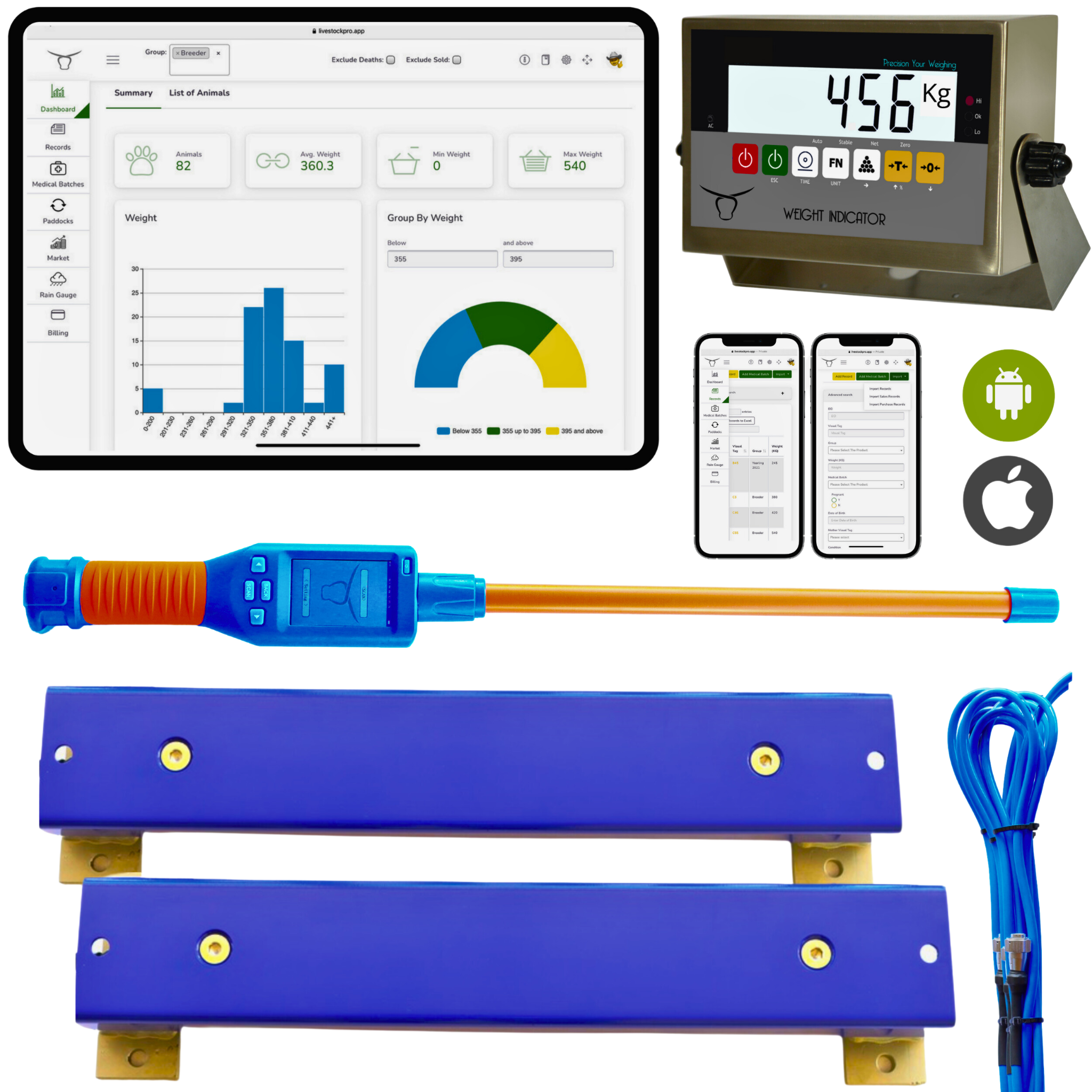 Cattle Scales | NLIS Tag Reader | Software – AgriEID Australia